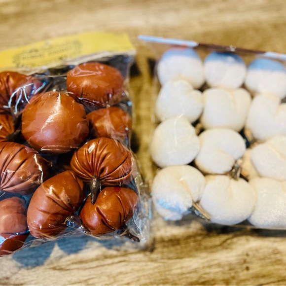 Holiday | Decorative Mini Pumpkins Set | Poshmark